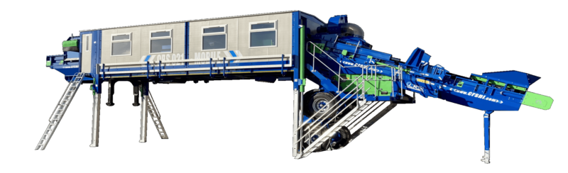 CRS-021 Mobile Picking Station | Efficient Waste Sorting | CRS NI
